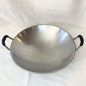 Kitchen | Stainless Steel Copper Bottom Wok | Poshmark